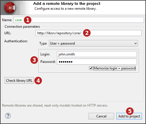 Configuring project libraries