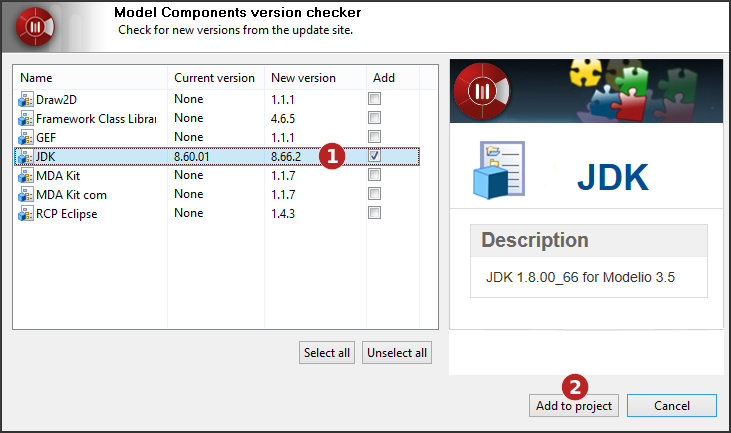 Configuring project libraries